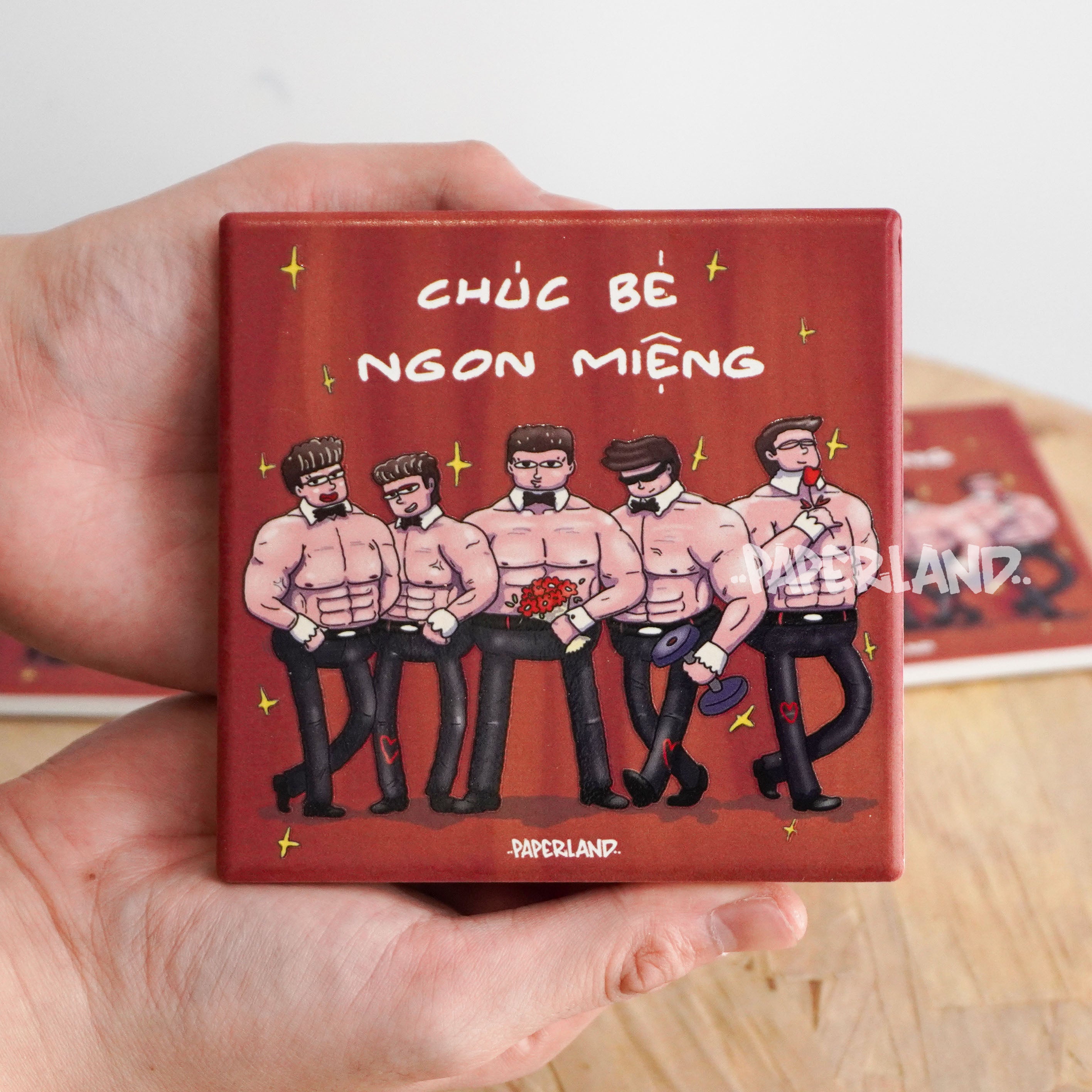 LÓT LY GỐM | CERAMIC COASTER – Paperland Sai Gon