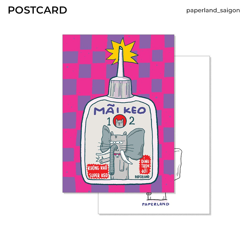 "MÃI KEO" POSTCARD – Paperland Sai Gon