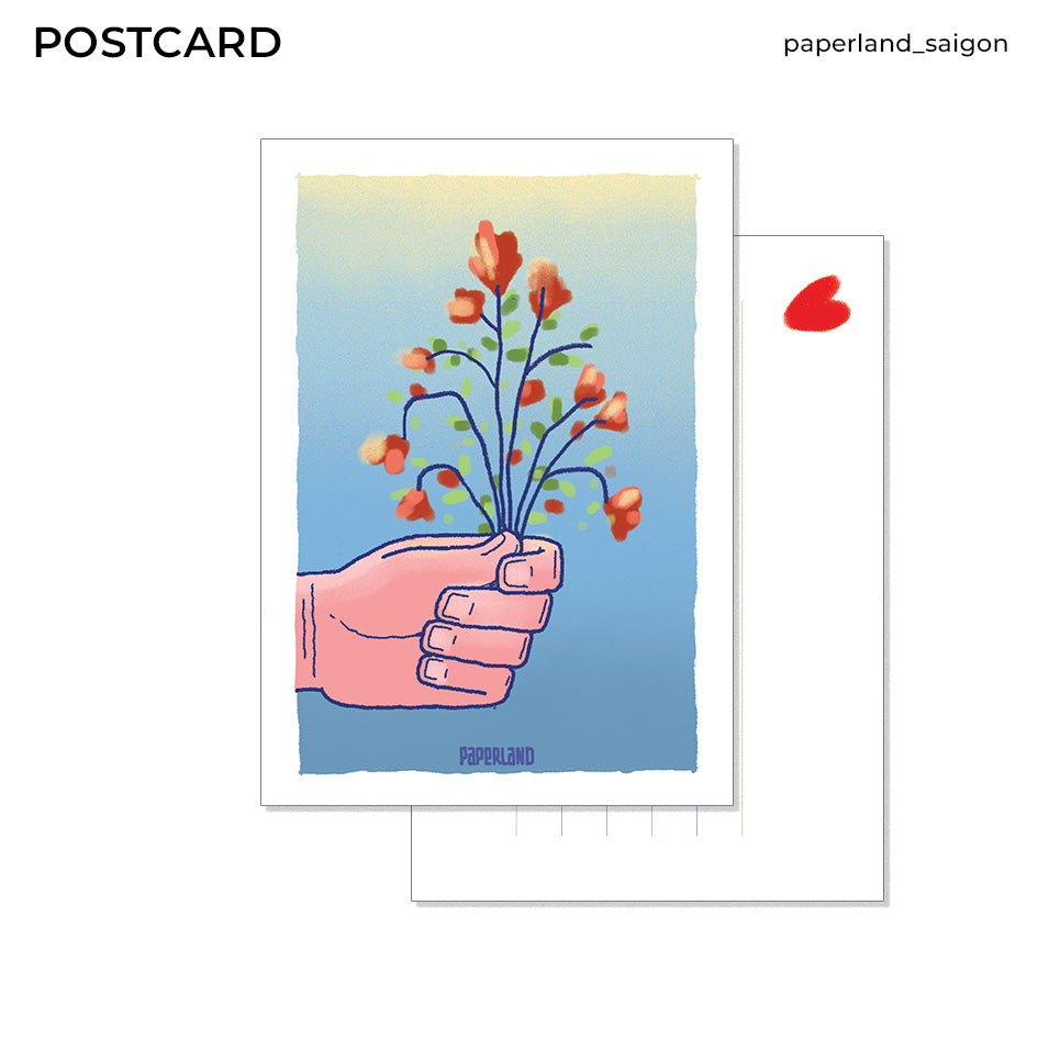 "HOA" POSTCARD – Paperland Sai Gon