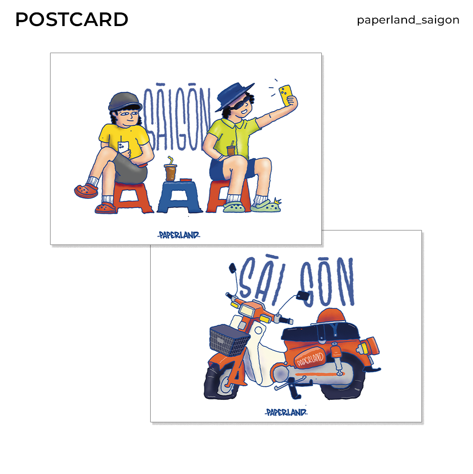 "SÀI GÒN" POSTCARD – Paperland Sai Gon