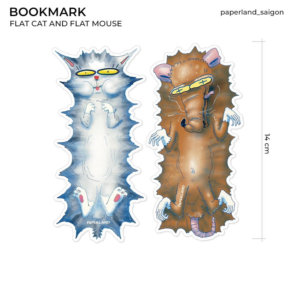 "CAT & MOUSE" POSTCARD – Paperland Sai Gon
