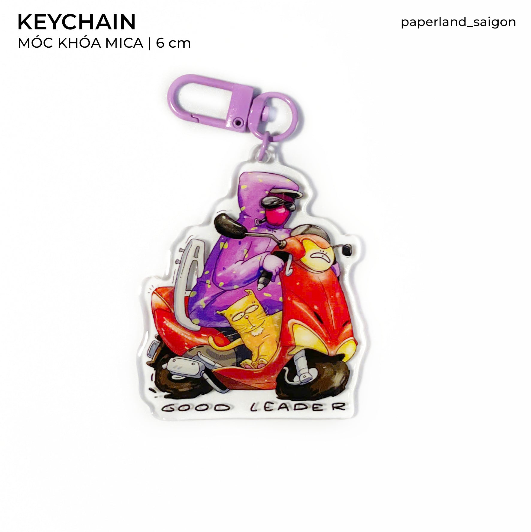 "GOOD LEADER" KEYCHAIN – Paperland Sai Gon
